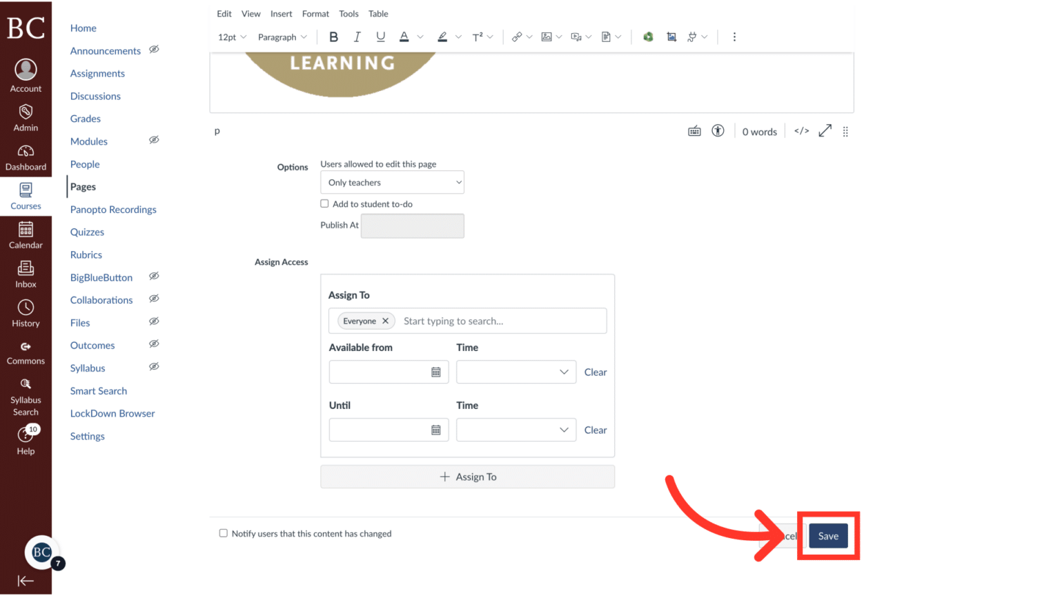 Adding Images with the Canvas Rich Content Editor – Digital Learning ...
