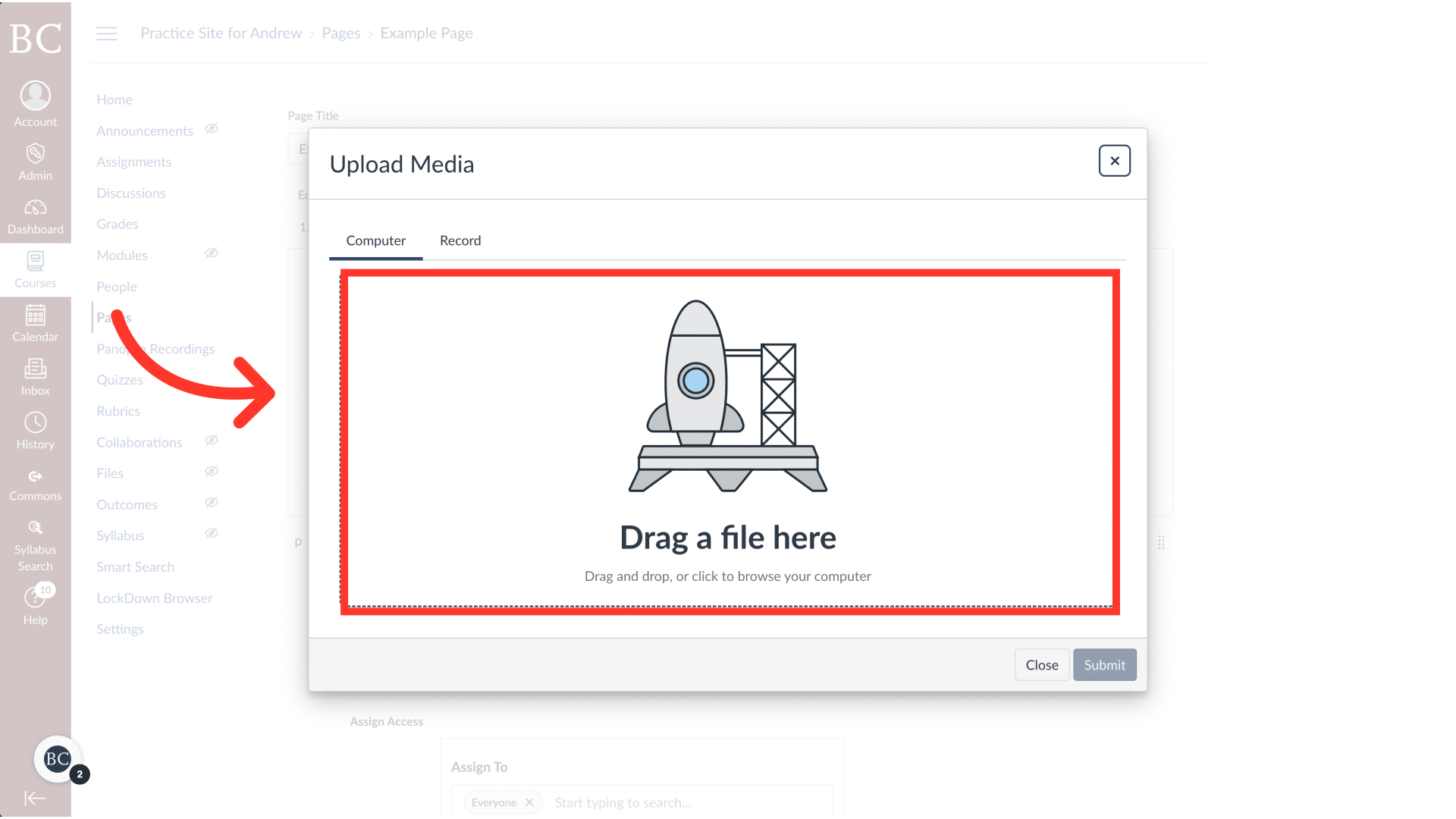 Adding Videos with the Canvas Rich Content Editor – Digital Learning Design Toolkit