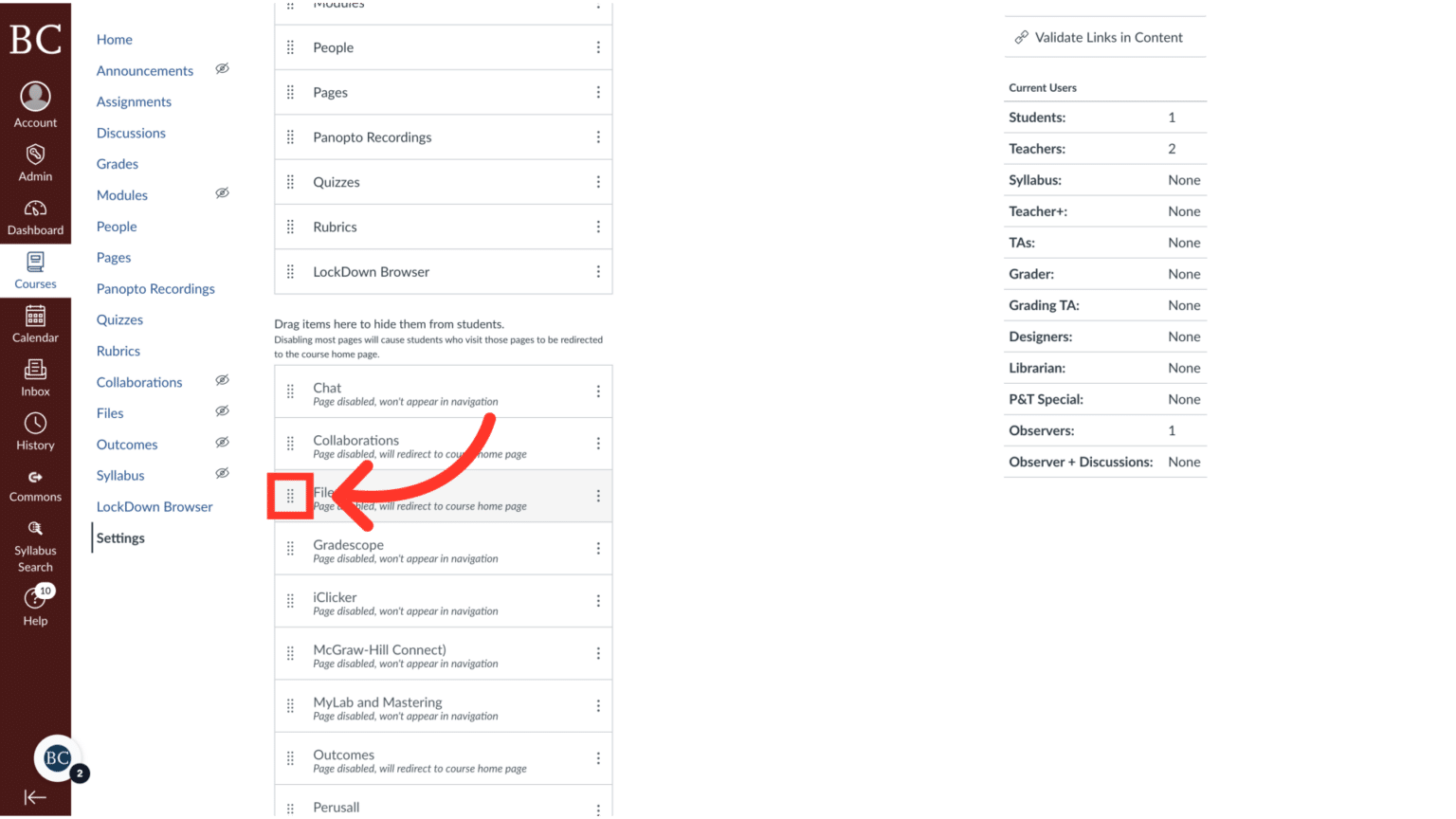 Customizing the Course Navigation Menu – Digital Learning Design Toolkit